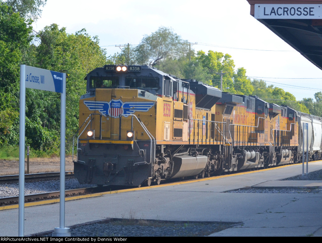 UP 8358, CP's Tomah Sub.